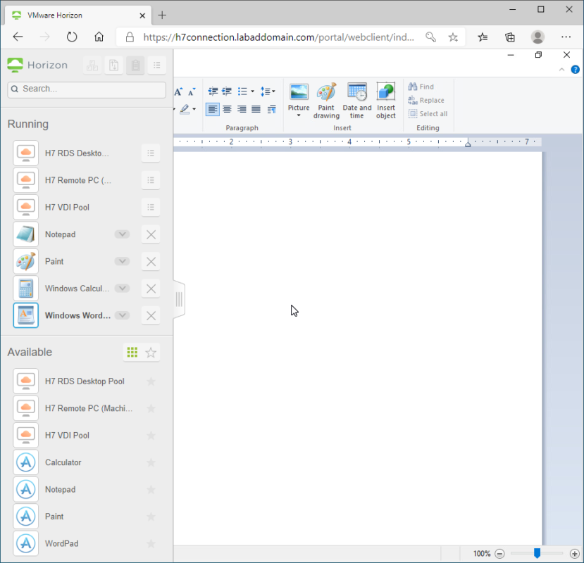 Learning the Basics of VMware Horizon 7.12 – Part 10 – Accessing ...
